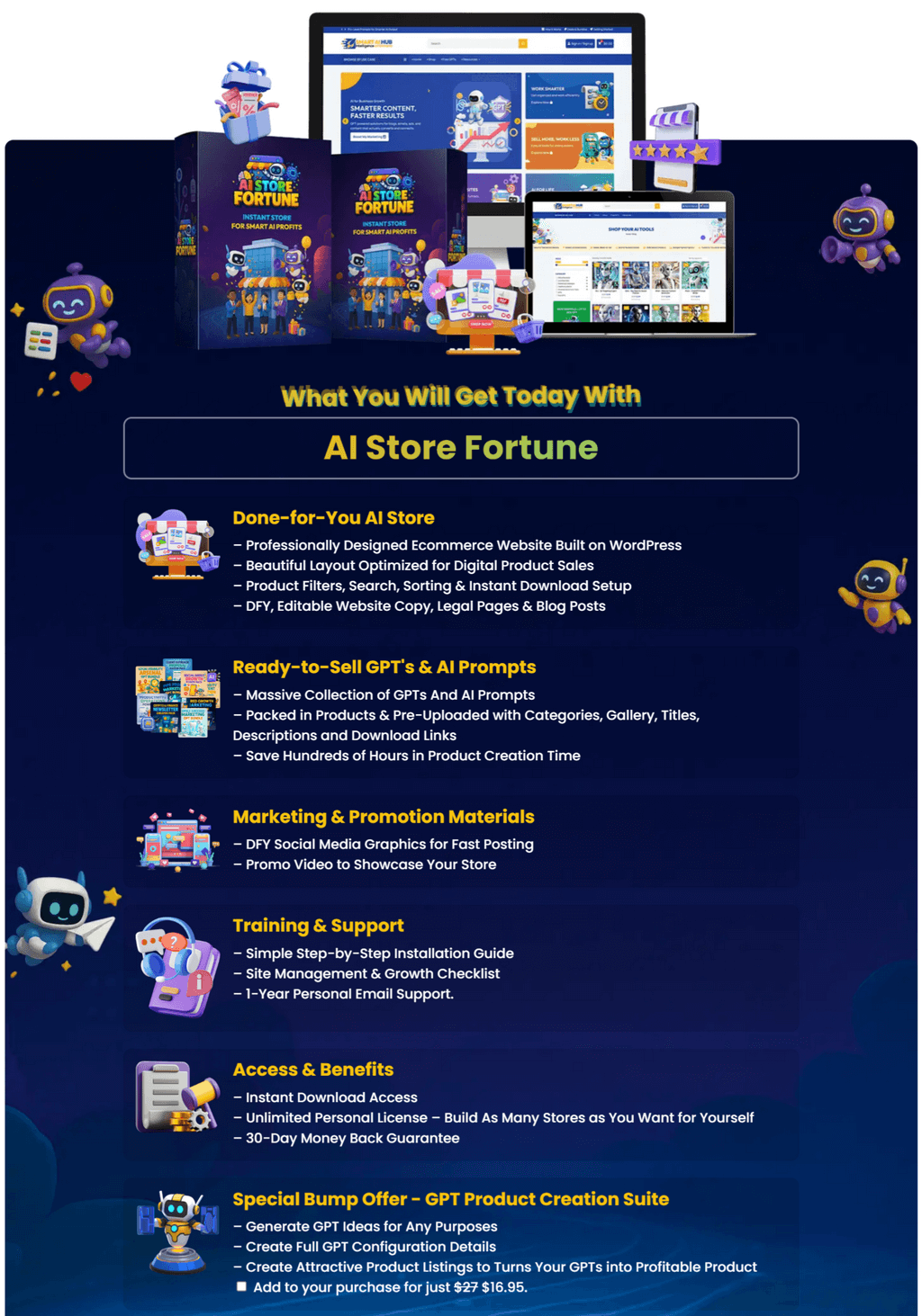 AI Store Fortune Review - A Complete Done-For-You (DFY) AI Prompt Store ...